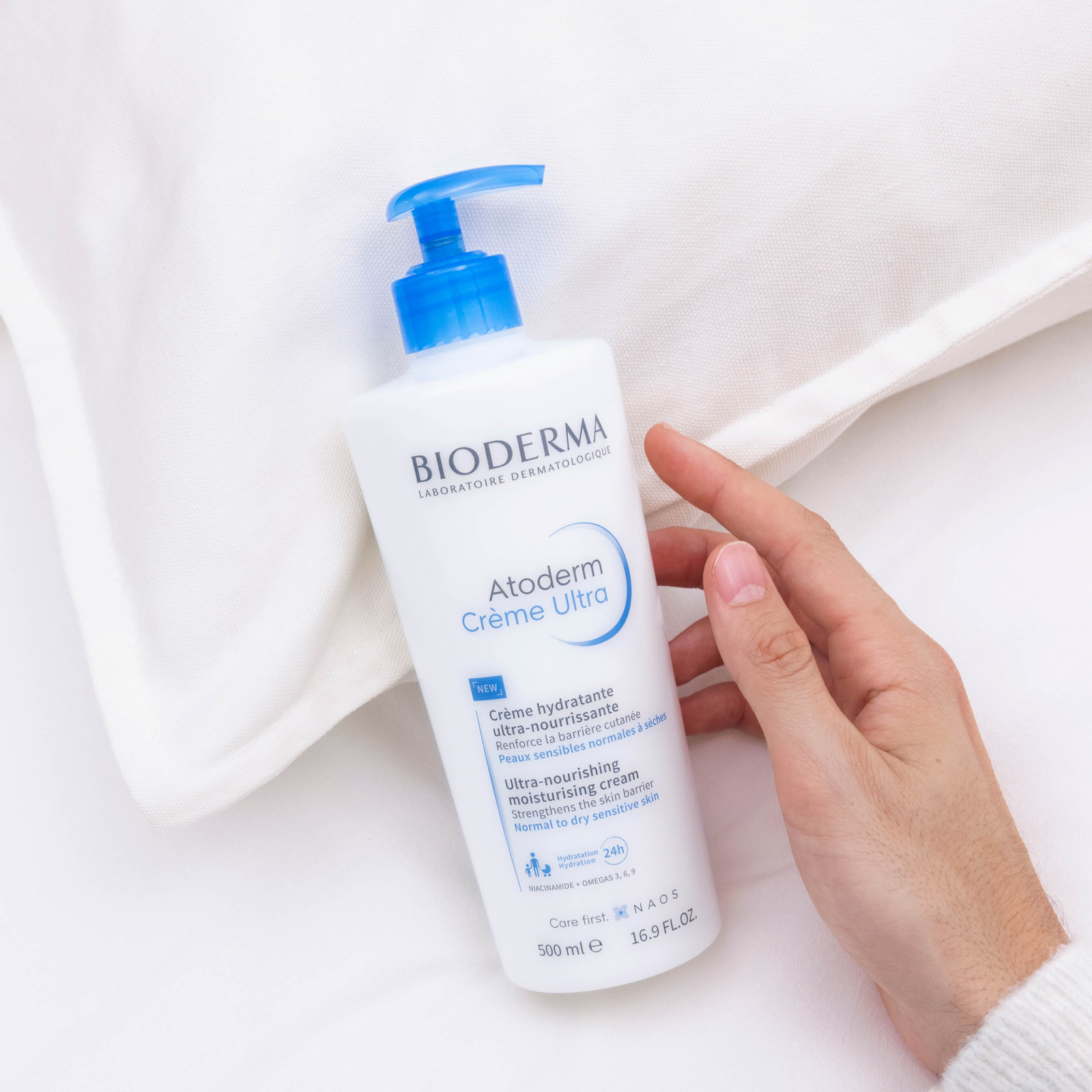 Bioderma ATODERM Crème Ultra nourrissante, flacon pompe 500ml