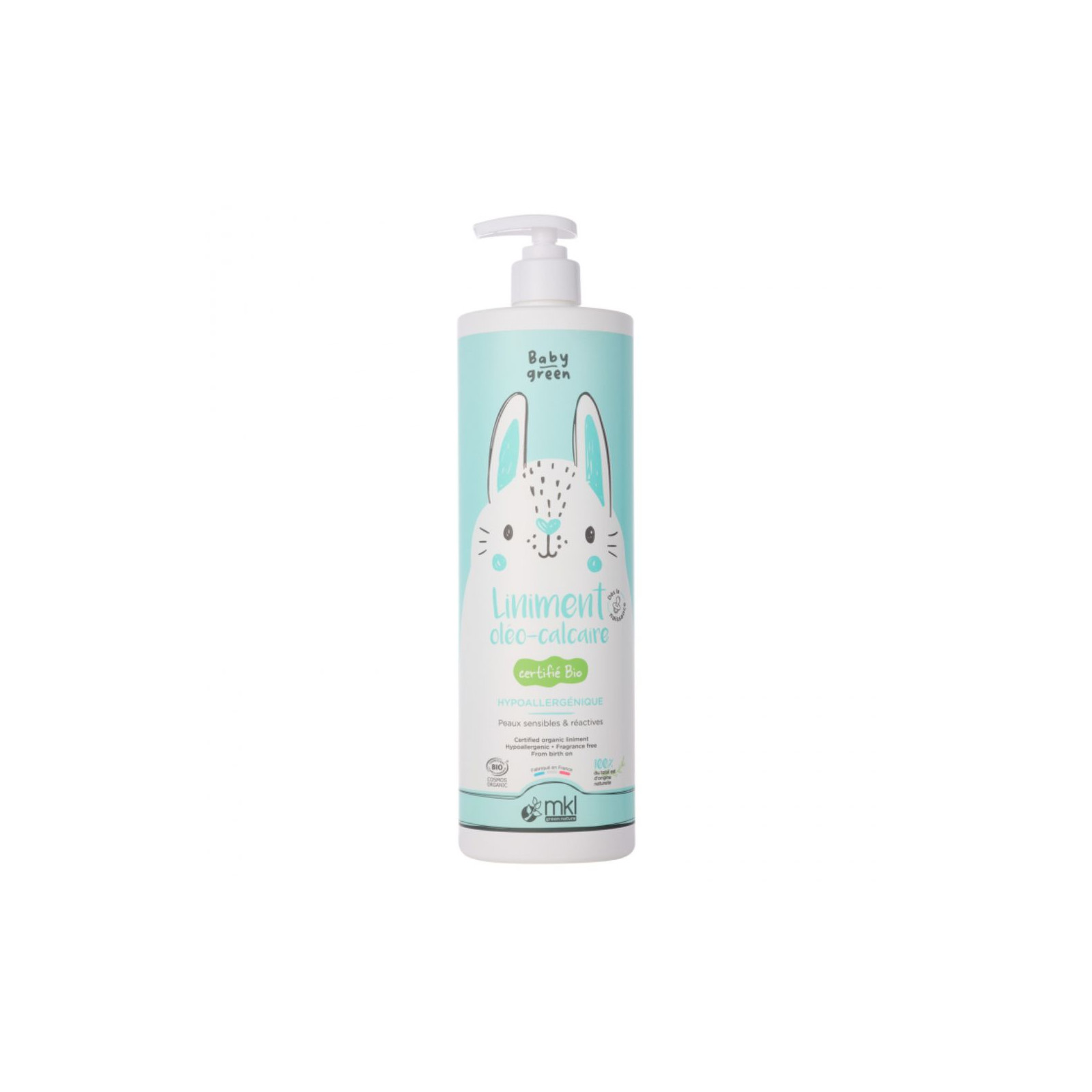 Mkl Green Nature Baby Green Liniment Oléo-Calcaire Bio, 900ml ...