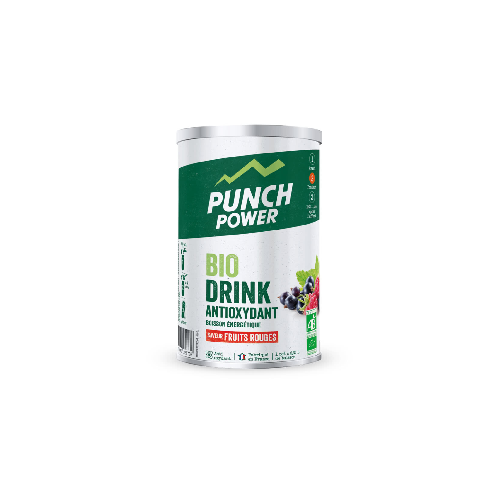Ea Fit PUNCH POWER BIODRINK Saveur Fruits Rouges, 500g | Parashop.com