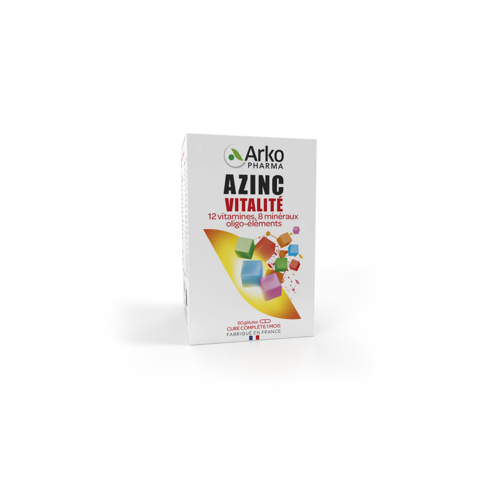 Arkopharma AZINC® Forme et vitalité, Boîte 60 gélules