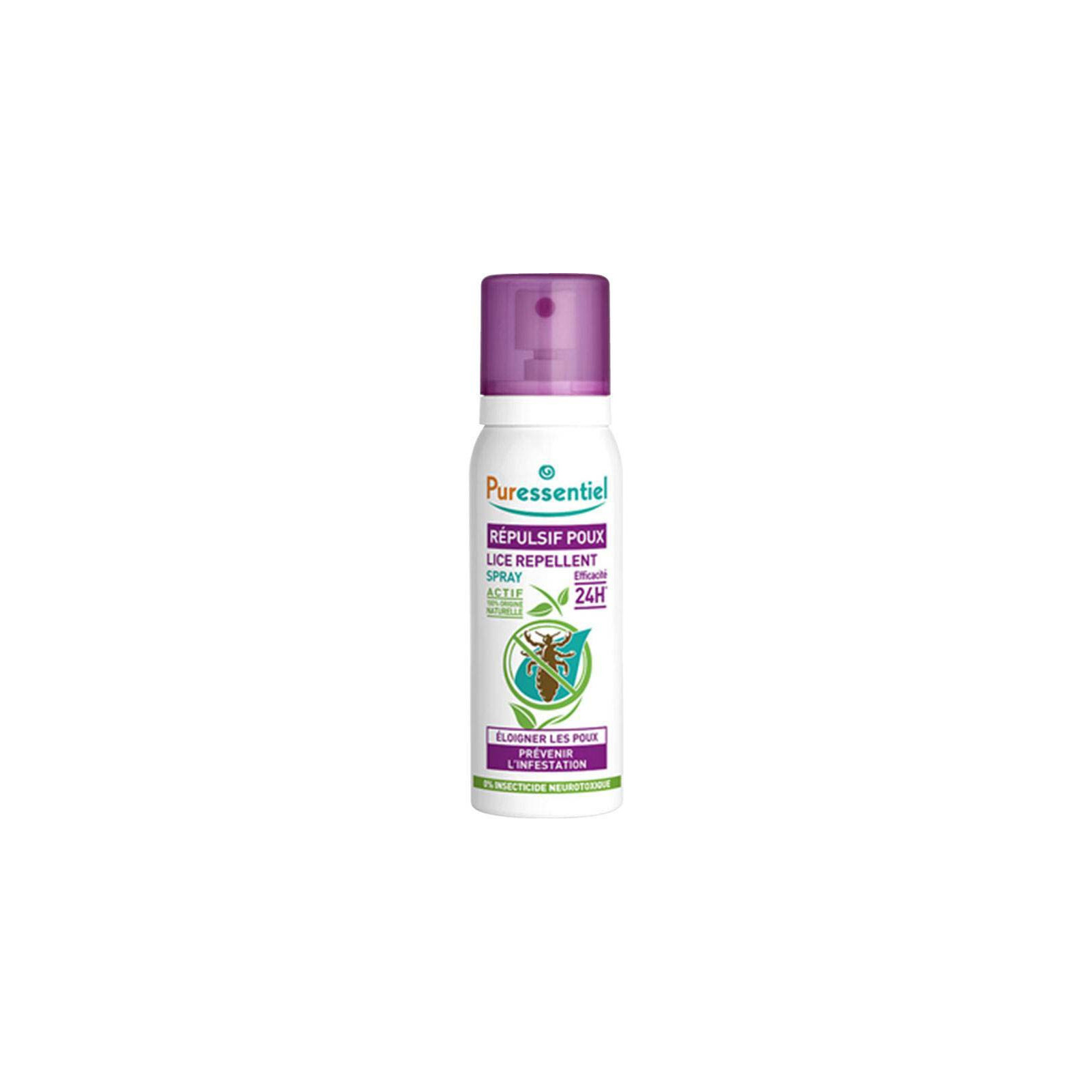 ANTI-POUX Spray Répulsif Poux, 75ml