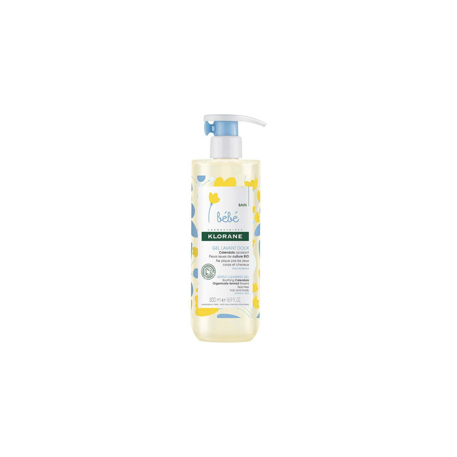 BEBE Gel Douceur Moussant Corps et Cheveux, 500ml