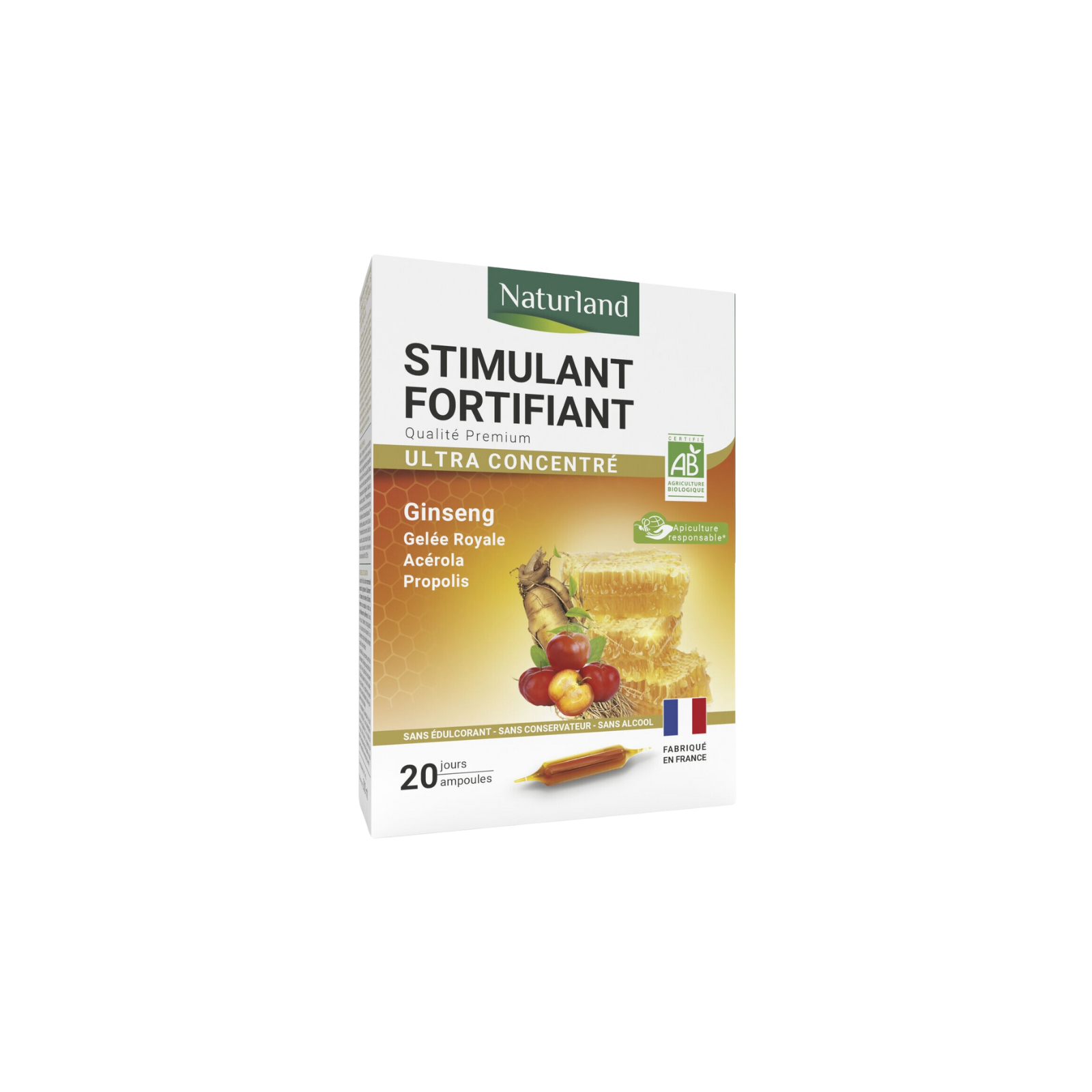 Stimulant fortifiant BIO, 20 ampoules