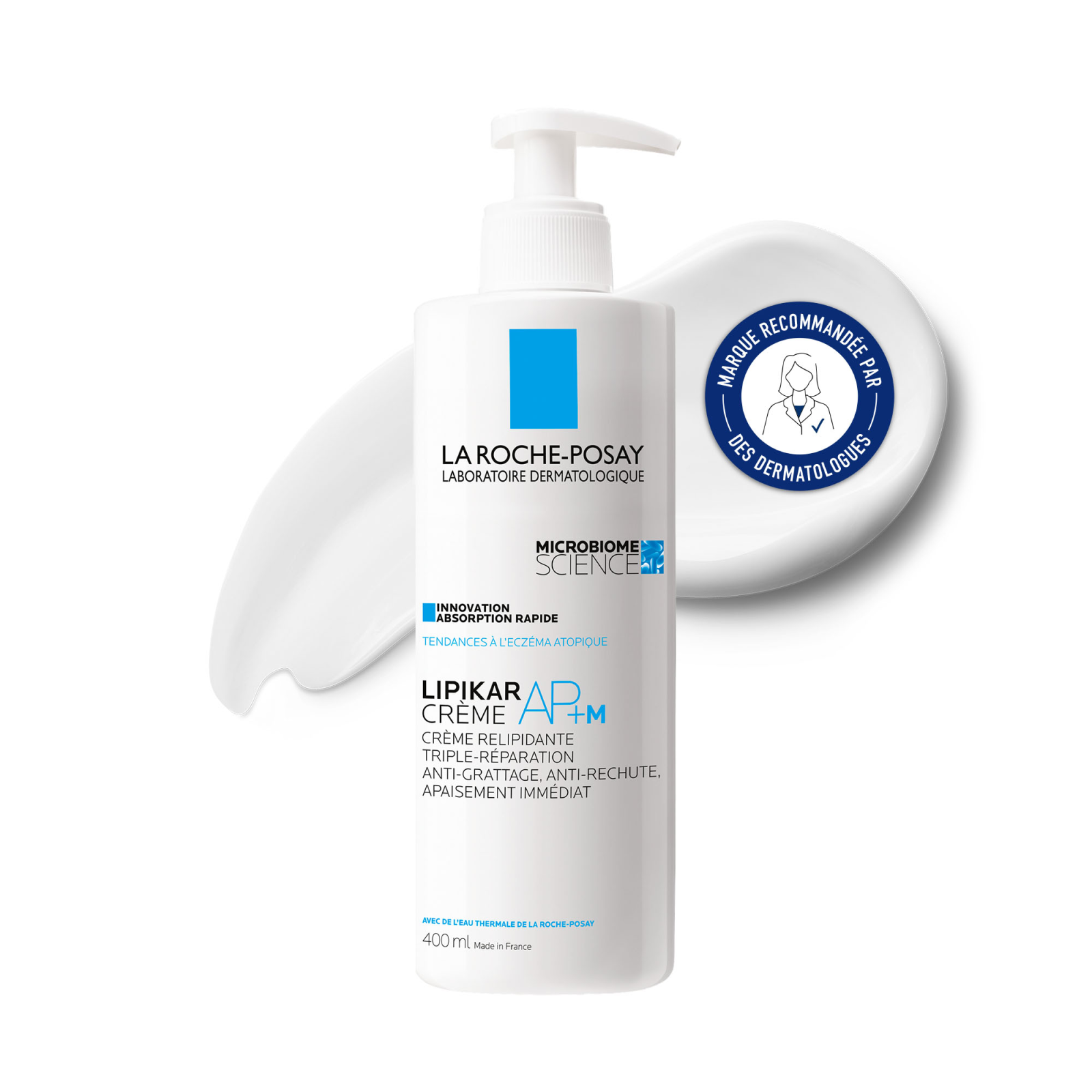 LIPIKAR AP+M Crème Relipidante, 400ml