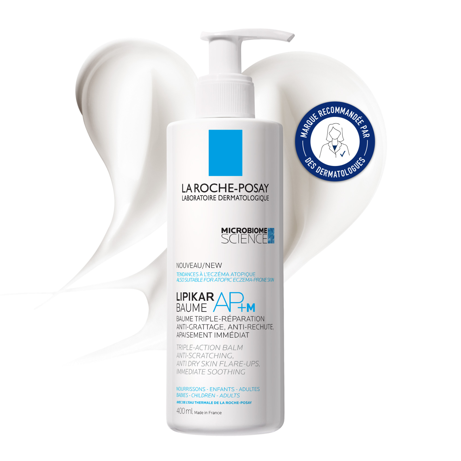 LIPIKAR AP+M Baume Relipidant, 400ml
