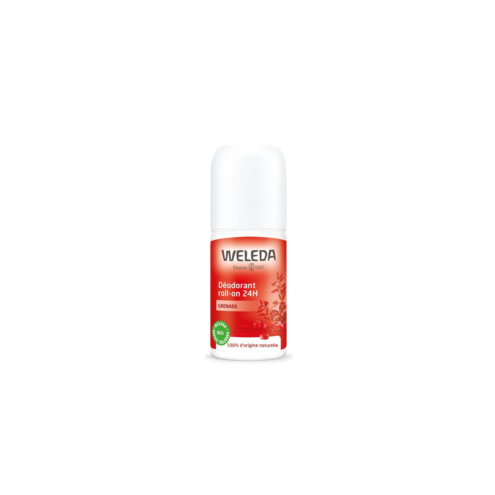 Weleda Déodorant roll-on 24H Grenade, 50ml