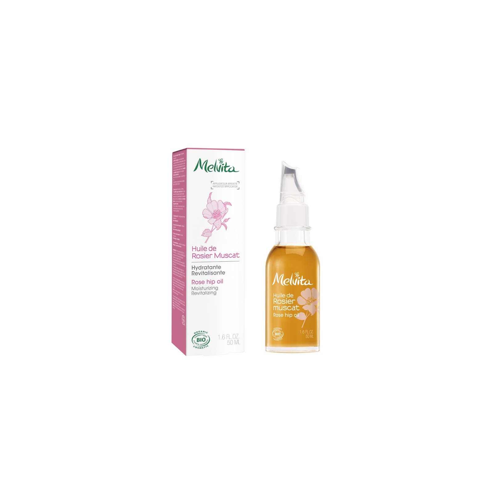 Melvita Huile de Rosier Muscat. 50ml