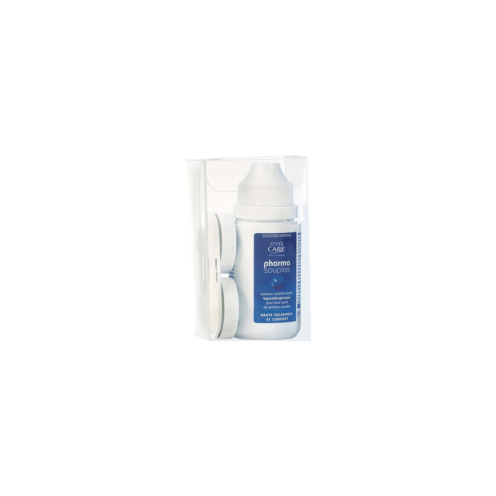 Eye Care PHARMA SOUPLES, kit solution pour lentilles + étui, 50ml