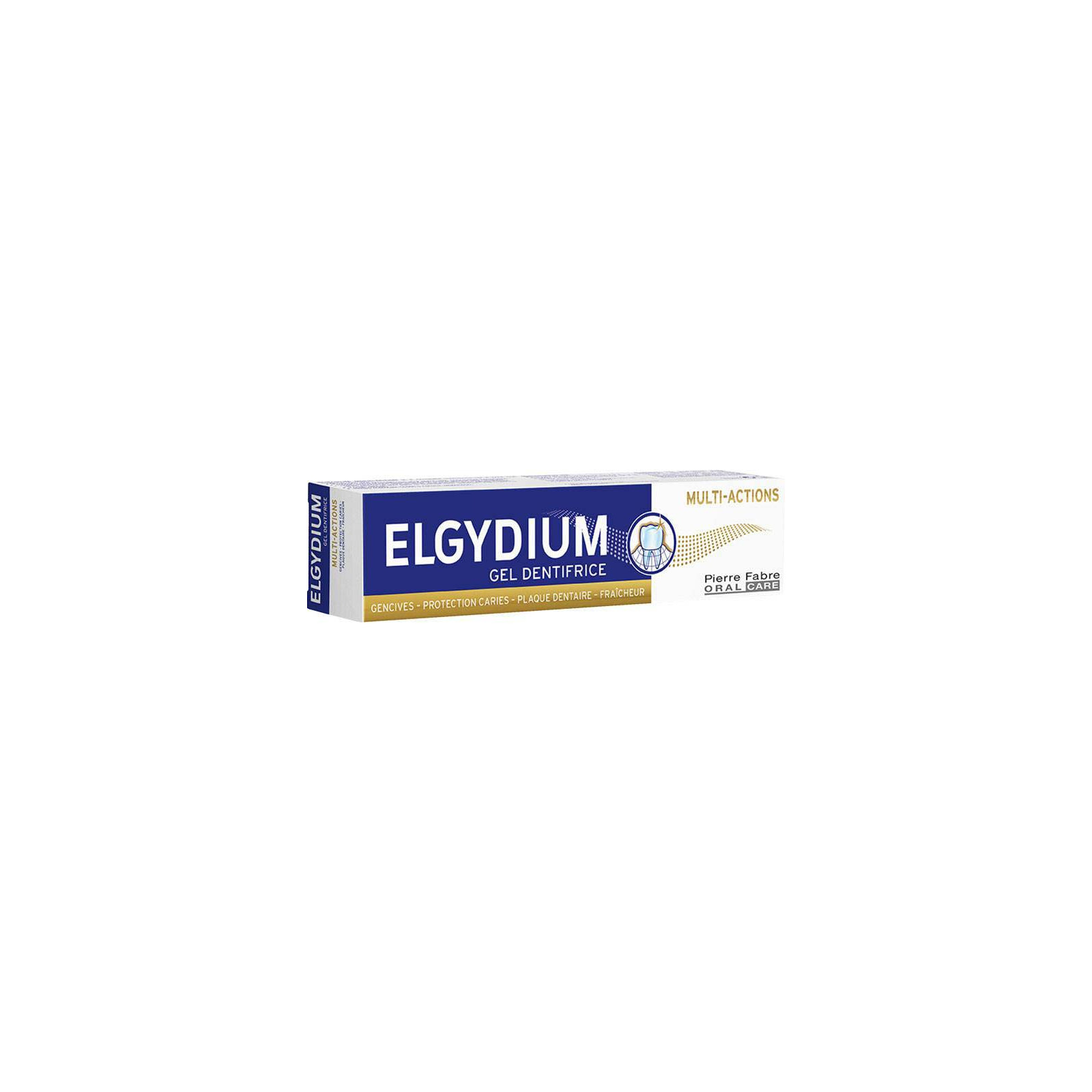 Elgydium Gel dentifrice multi-actions, 75ml
