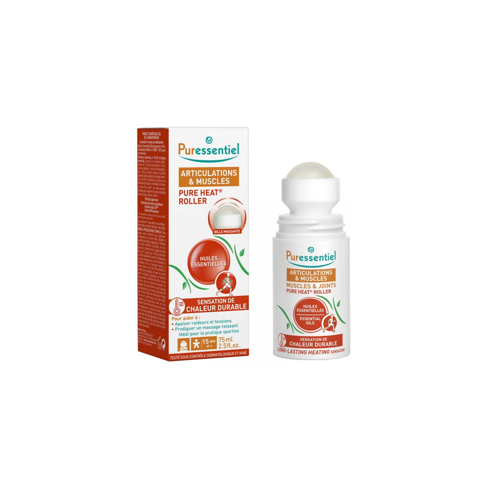 Puressentiel ARTICULATIONS & MUSCLES Pure heat roller,75ml