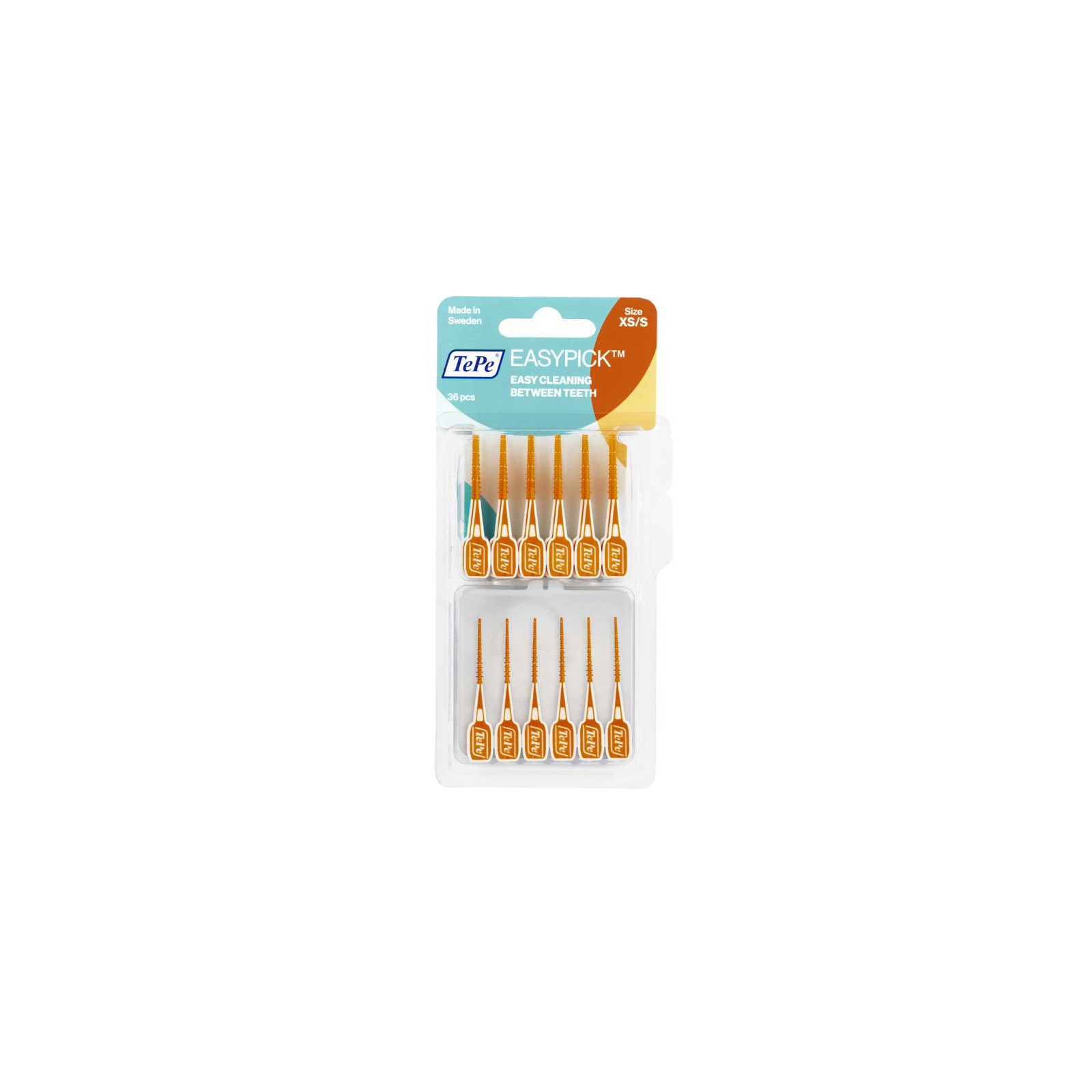 Cure-dents easypick orange XS/S, x36