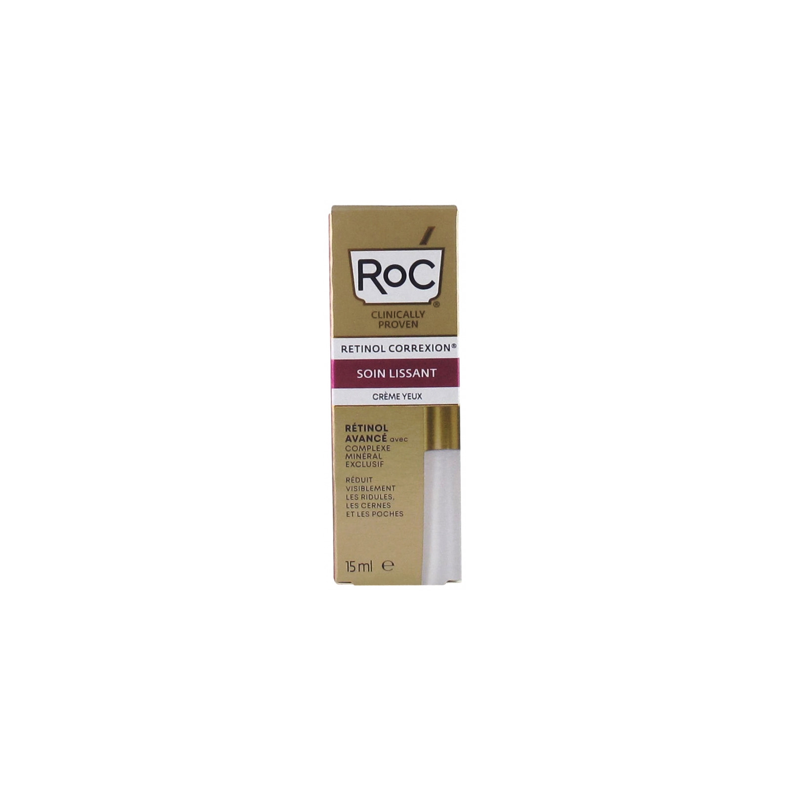 Roc RETINOL CORREXION Soin Lissant crème yeux, 15ml