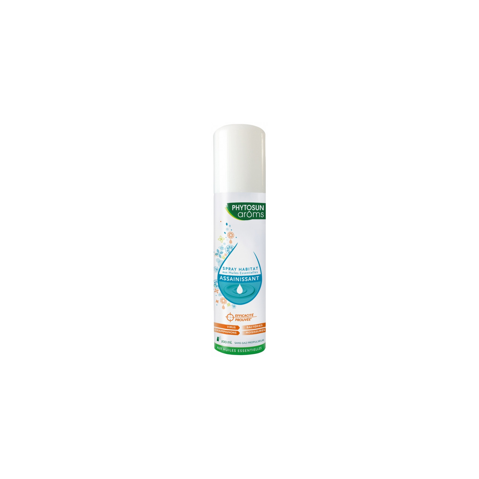 Phytosun Aroms Spray Habitat aux Huiles Essentielles Assainissant, 200ml
