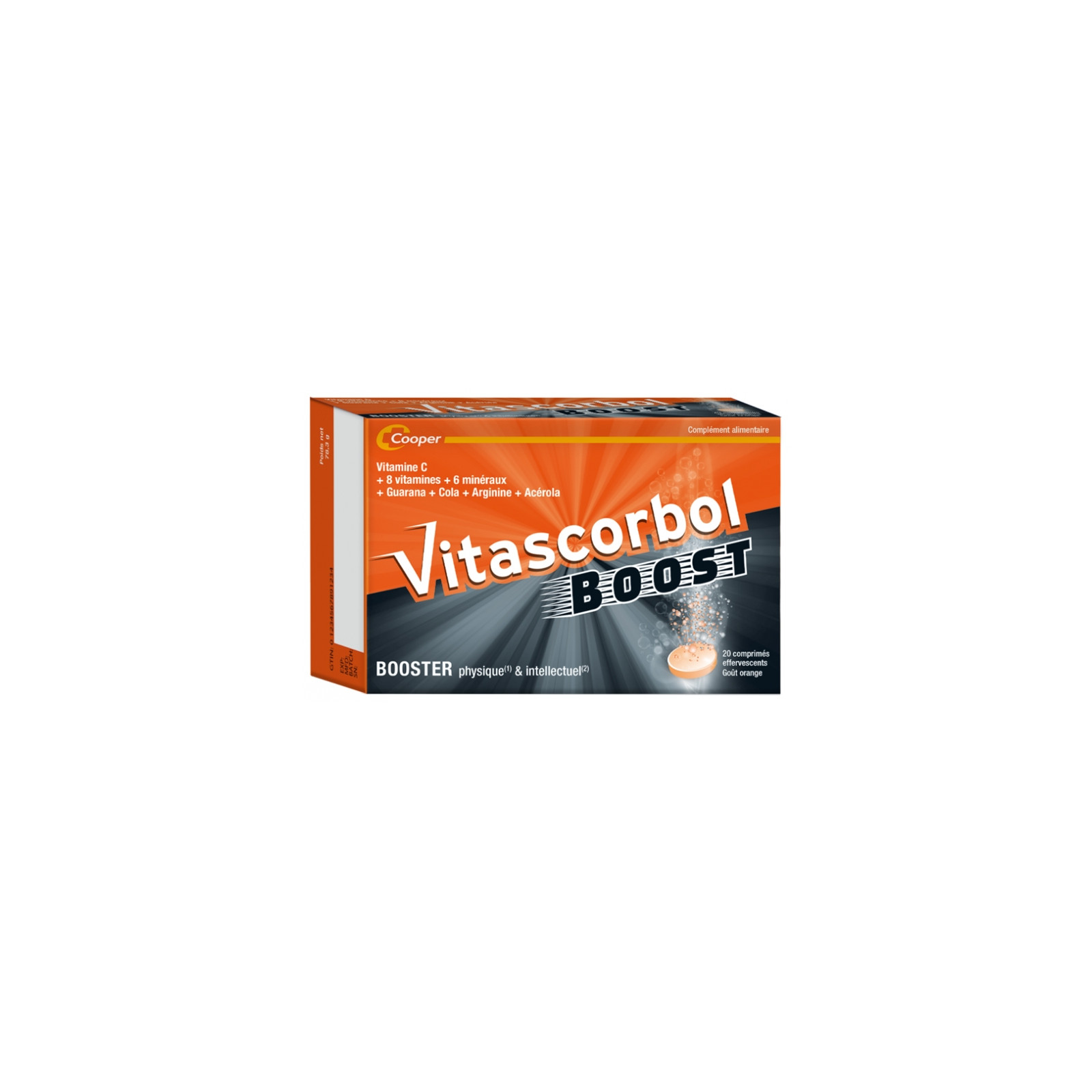 Cooper VITASCORBOL BOOST Booster physique & intellectuel x20