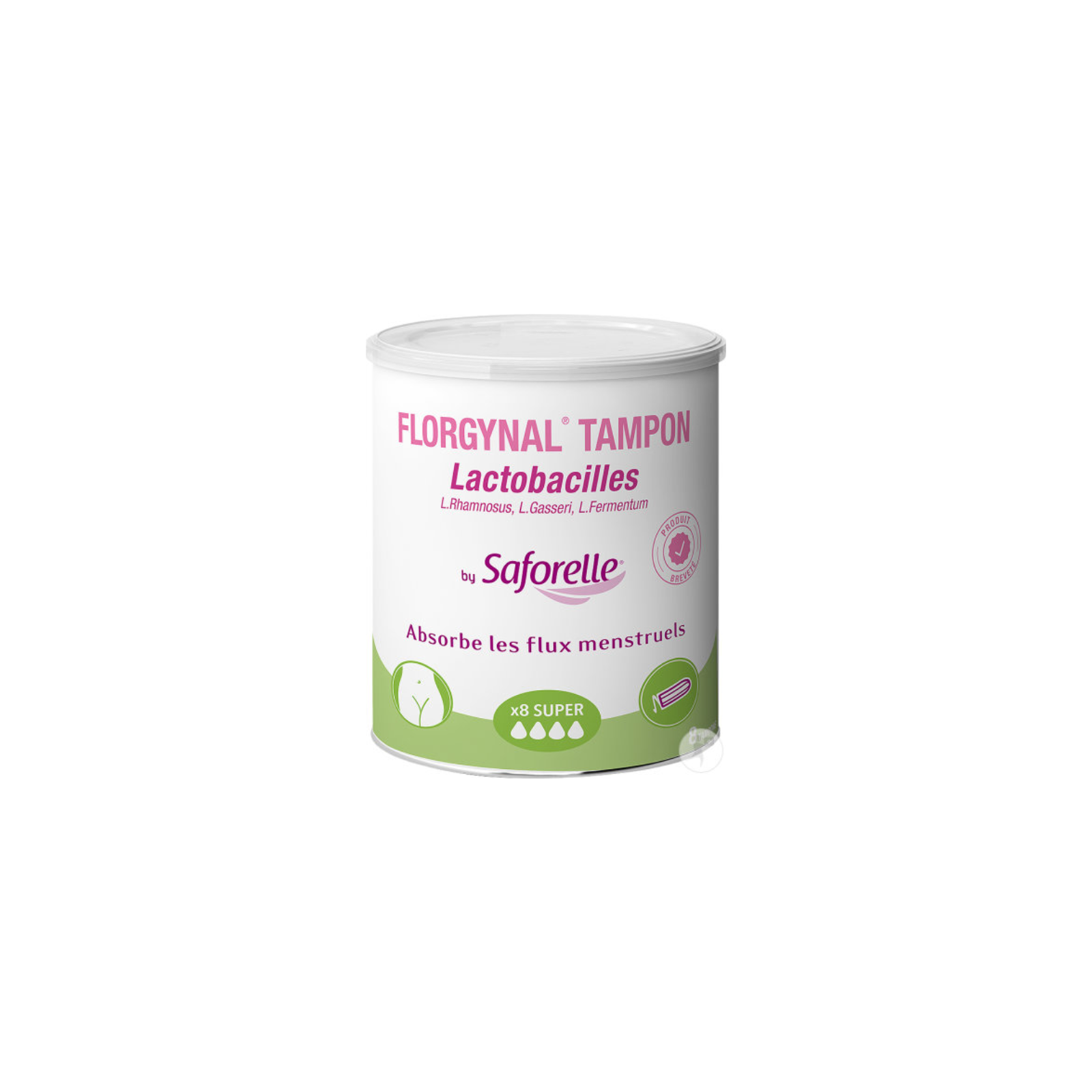 FLORGYNAL Tampons Super, boîte de 8
