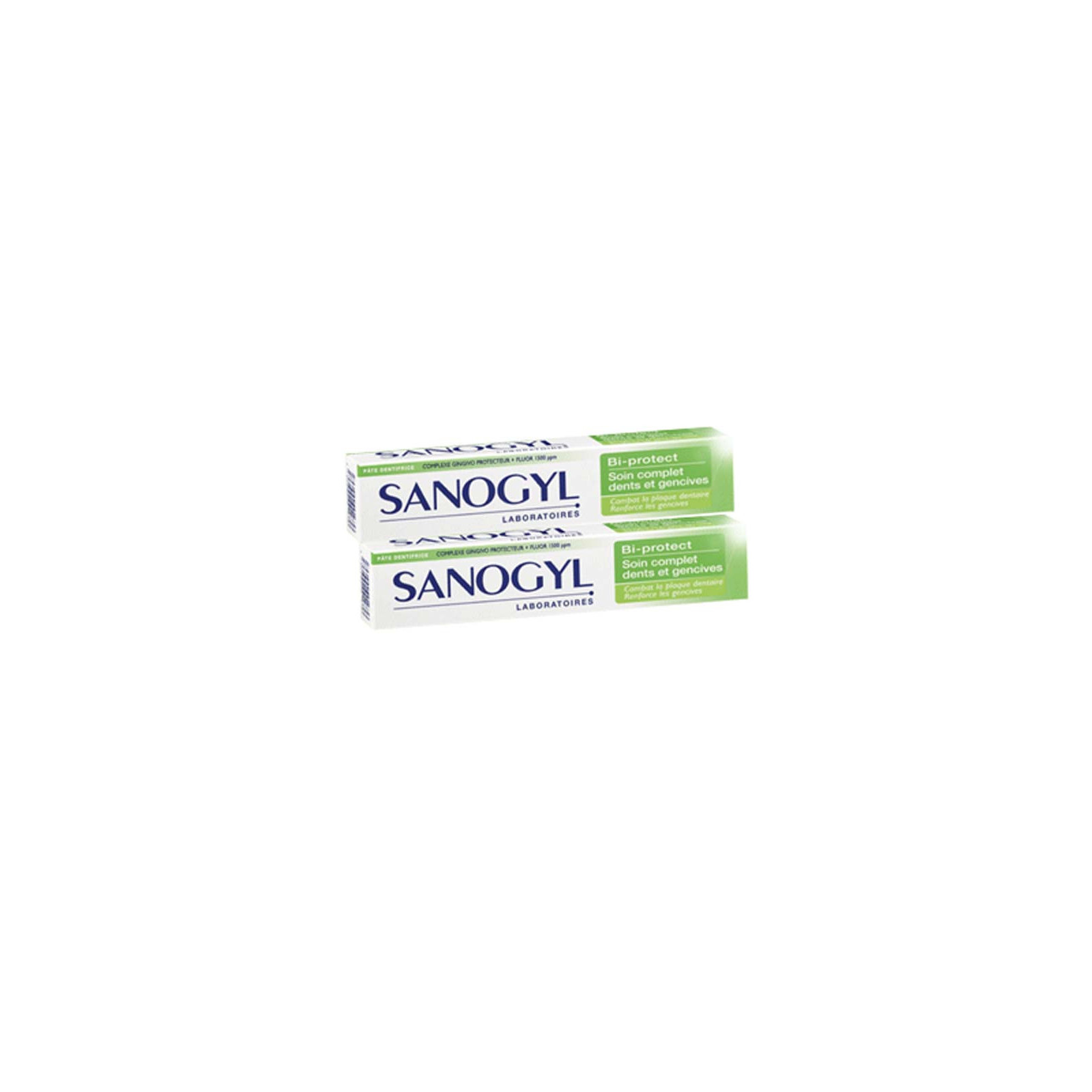 Sanogyl Bi-Protect 1500Ppm, Soin Complet, 2X75ml